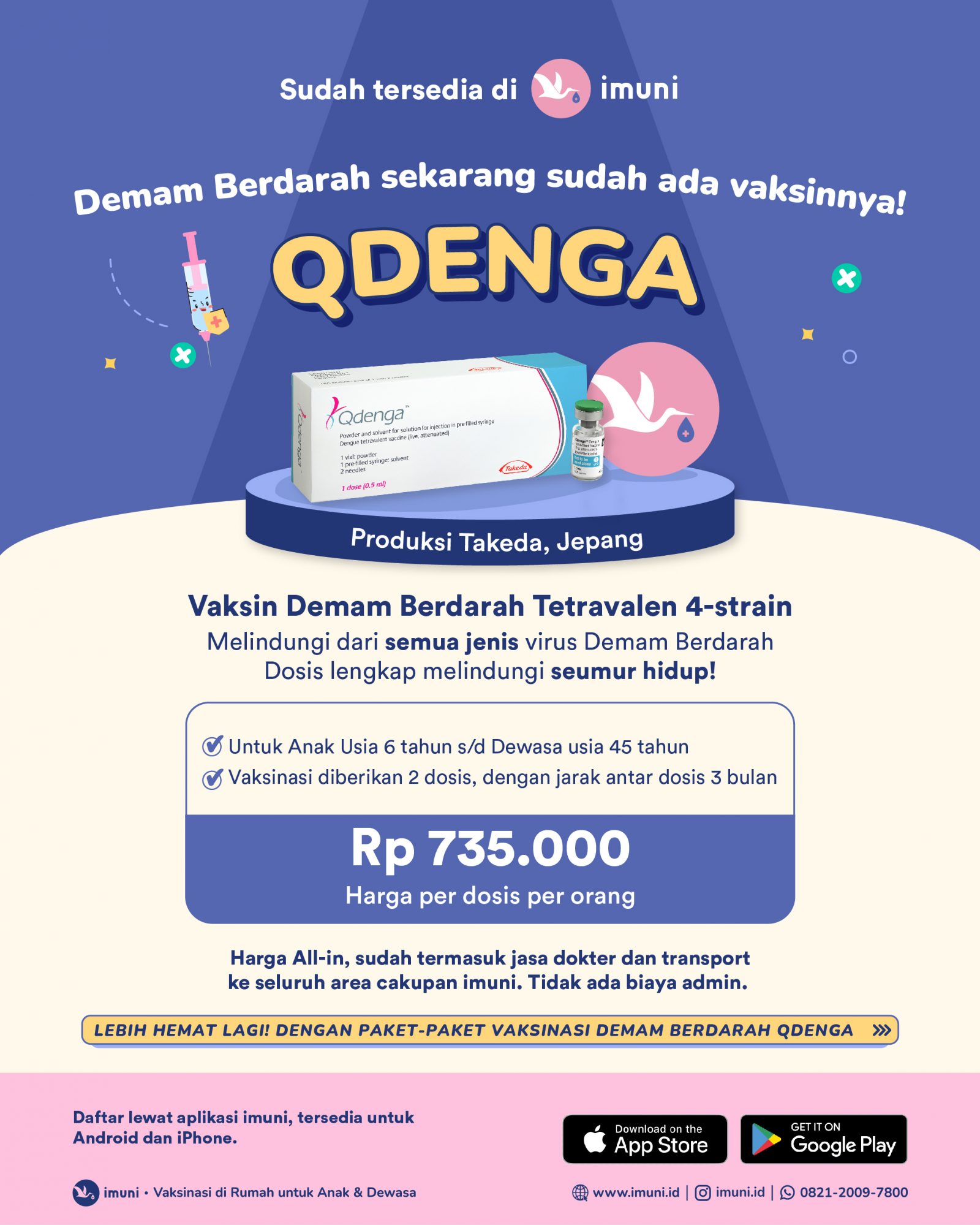 Demam Berdarah Sekarang Sudah Ada Vaksinnya