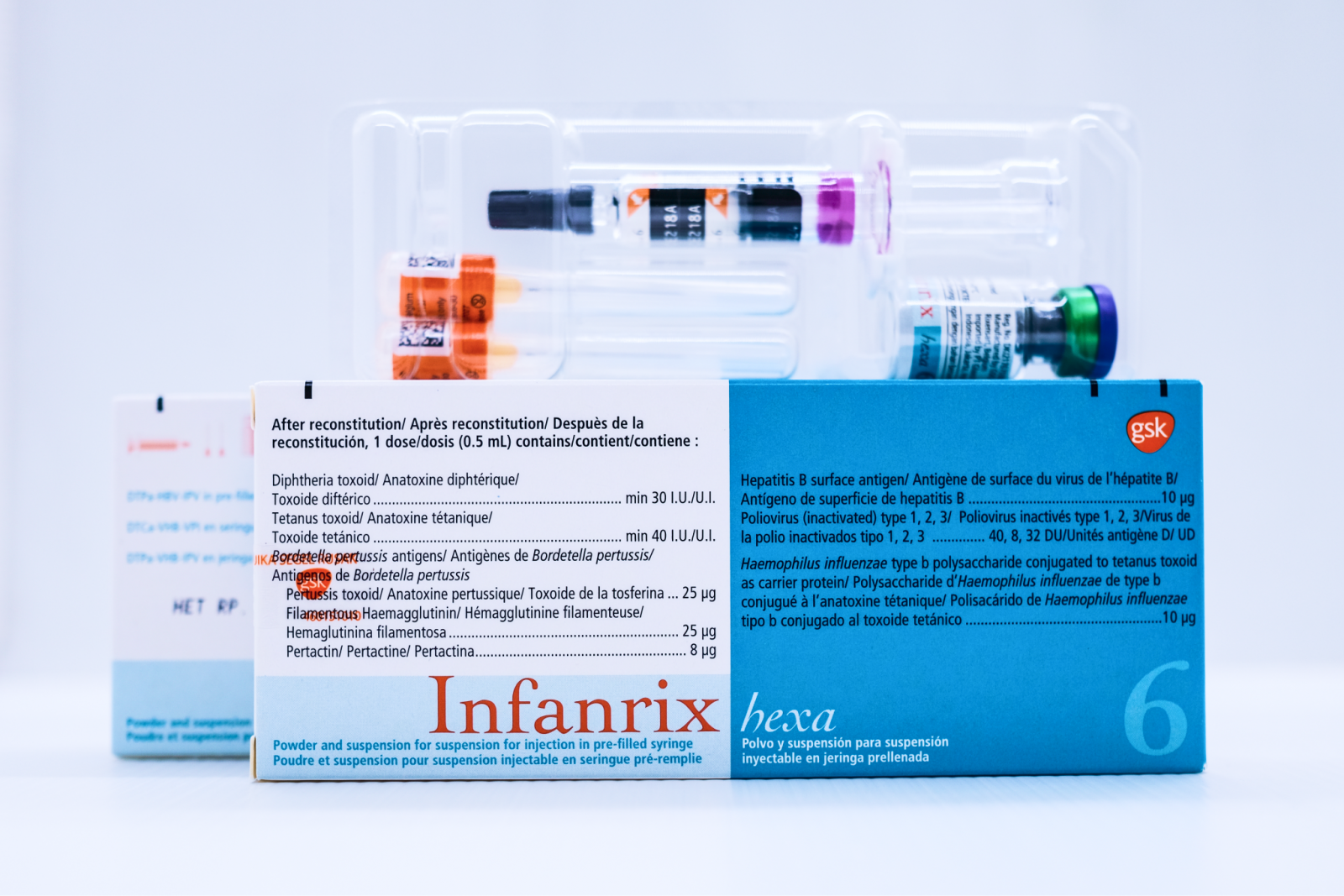 VAKSIN INFANRIX HEXA - Vaksin DTaP-Polio IPV-Hib-Hep B [Combo] - imuni