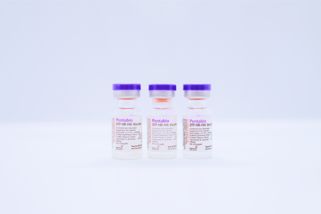 PENTABIO Bio Farma - Vaksin DTwP-Hib-Hep B - imuni