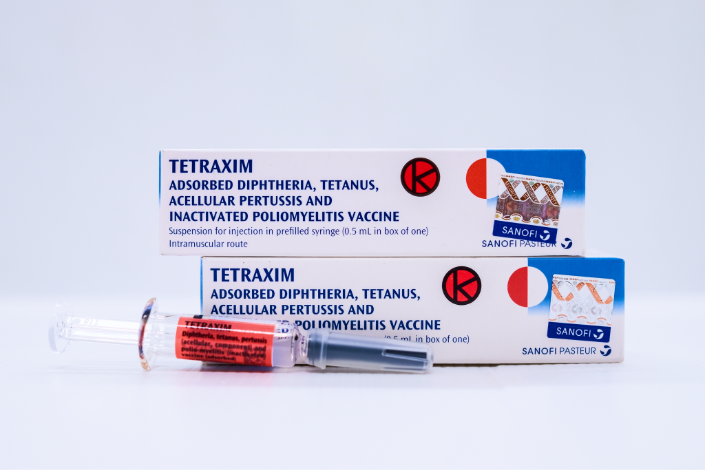 TETRAXIM - Vaksin DTaP dan Polio IPV untuk anak - imuni