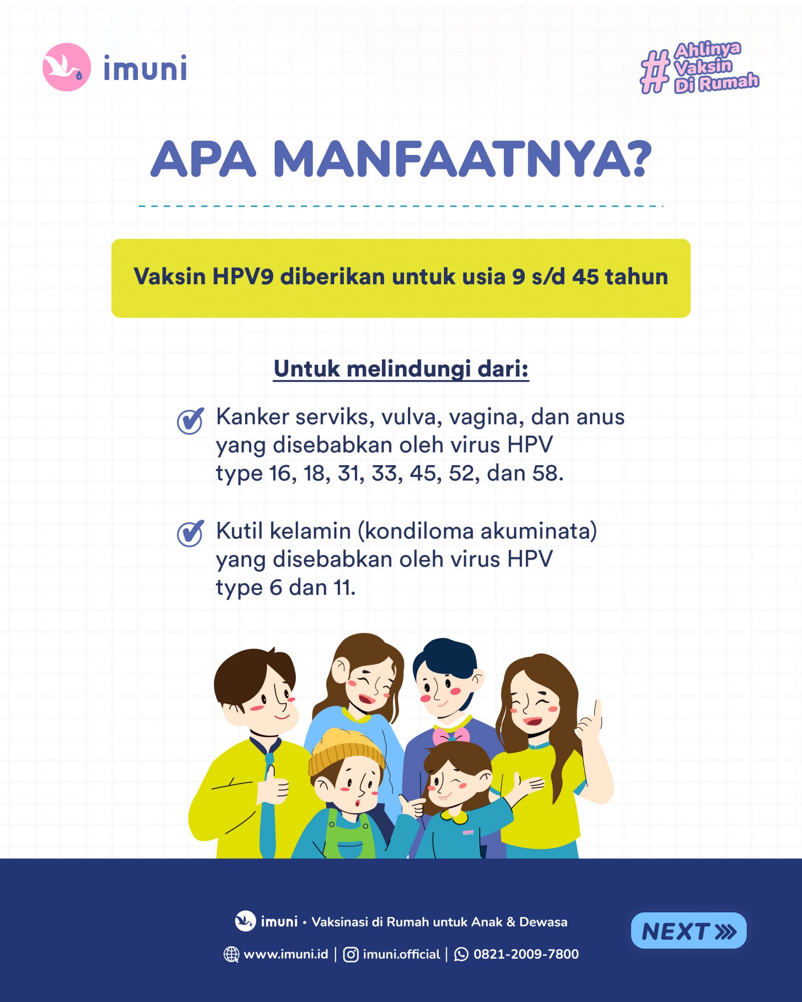 Vaksin Baru di 2023, Vaksin HPV9 (Nonavalen/9-strain) - Gardasil9