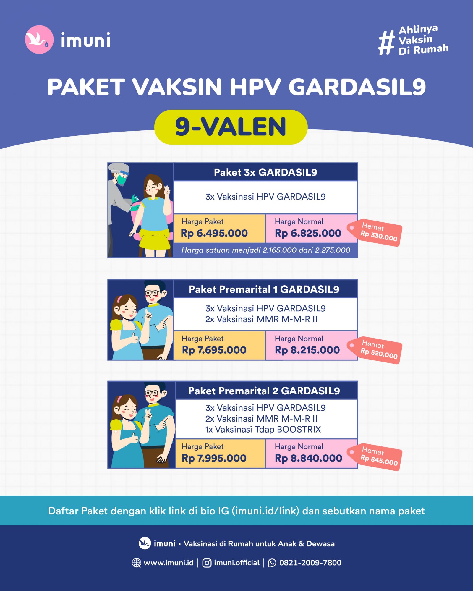 Vaksin Baru di 2023, Vaksin HPV9 (Nonavalen/9-strain) - Gardasil9
