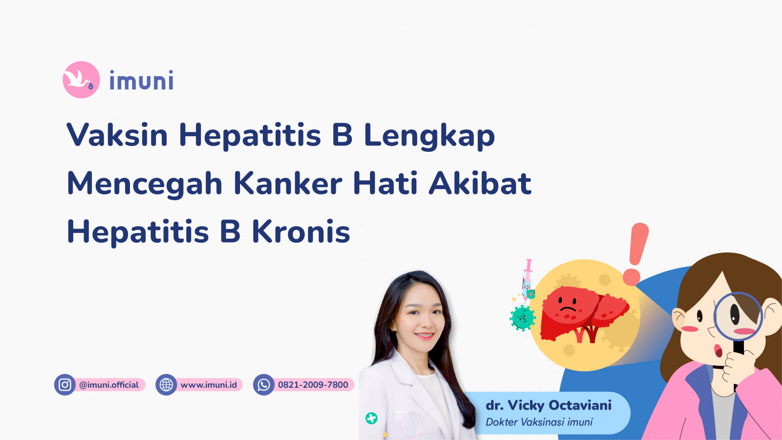 Vaksin Hepatitis B Mencegah Kanker Hati Akibat Hepatitis B Kronis