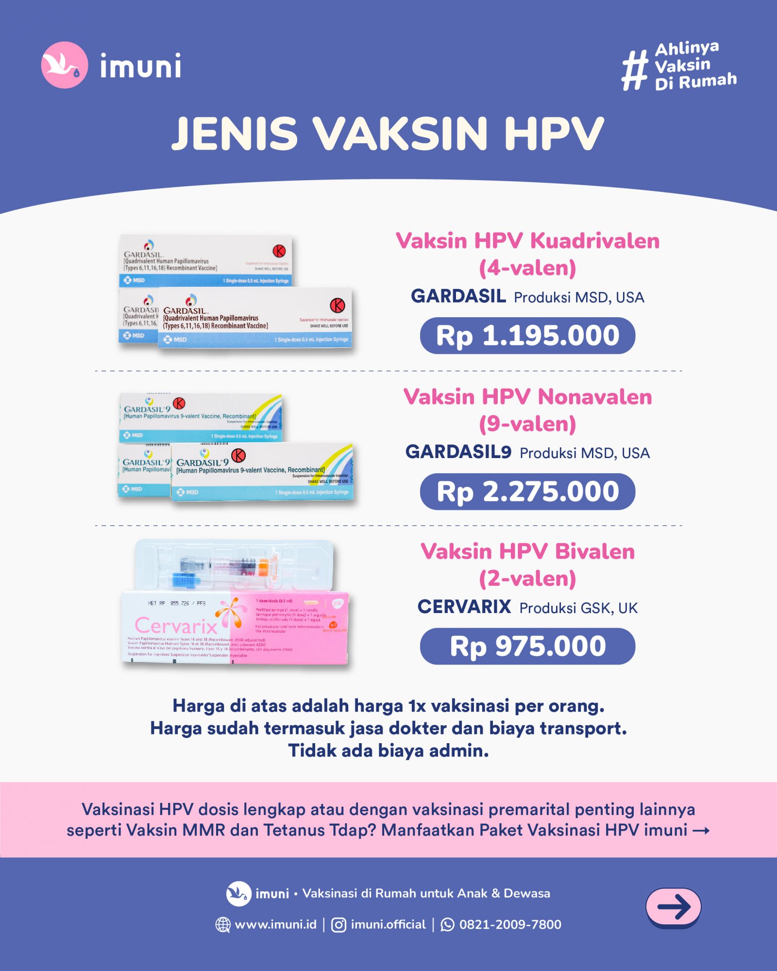 Sebelum menikah, Pastikan sudah Vaksin HPV! - imuni