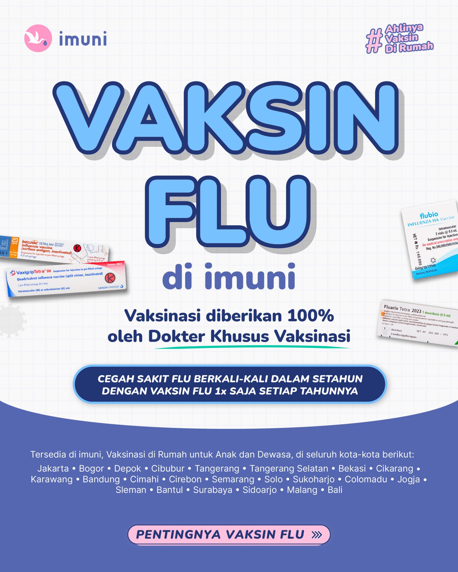 VAKSIN FLU - Vaksin INFLUVAC TETRA - imuni