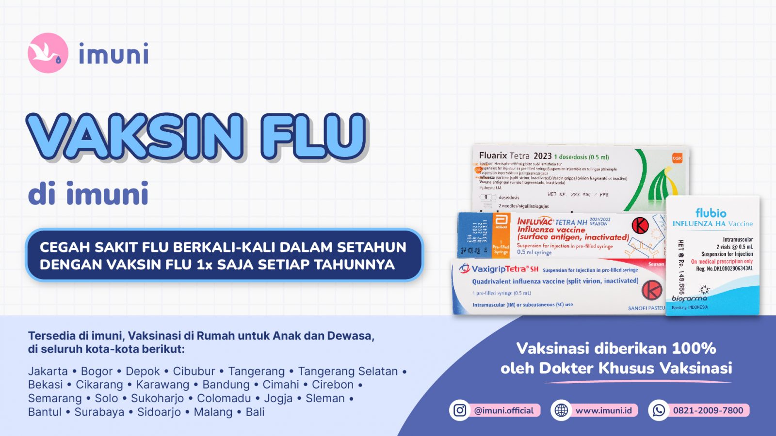 VAKSIN FLU - Vaksin INFLUVAC TETRA - imuni
