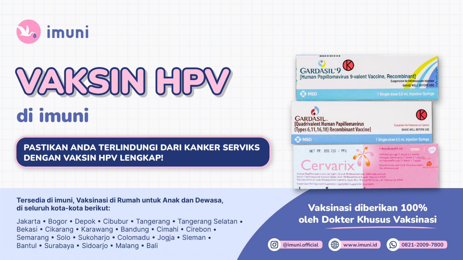 VAKSIN HPV - imuni