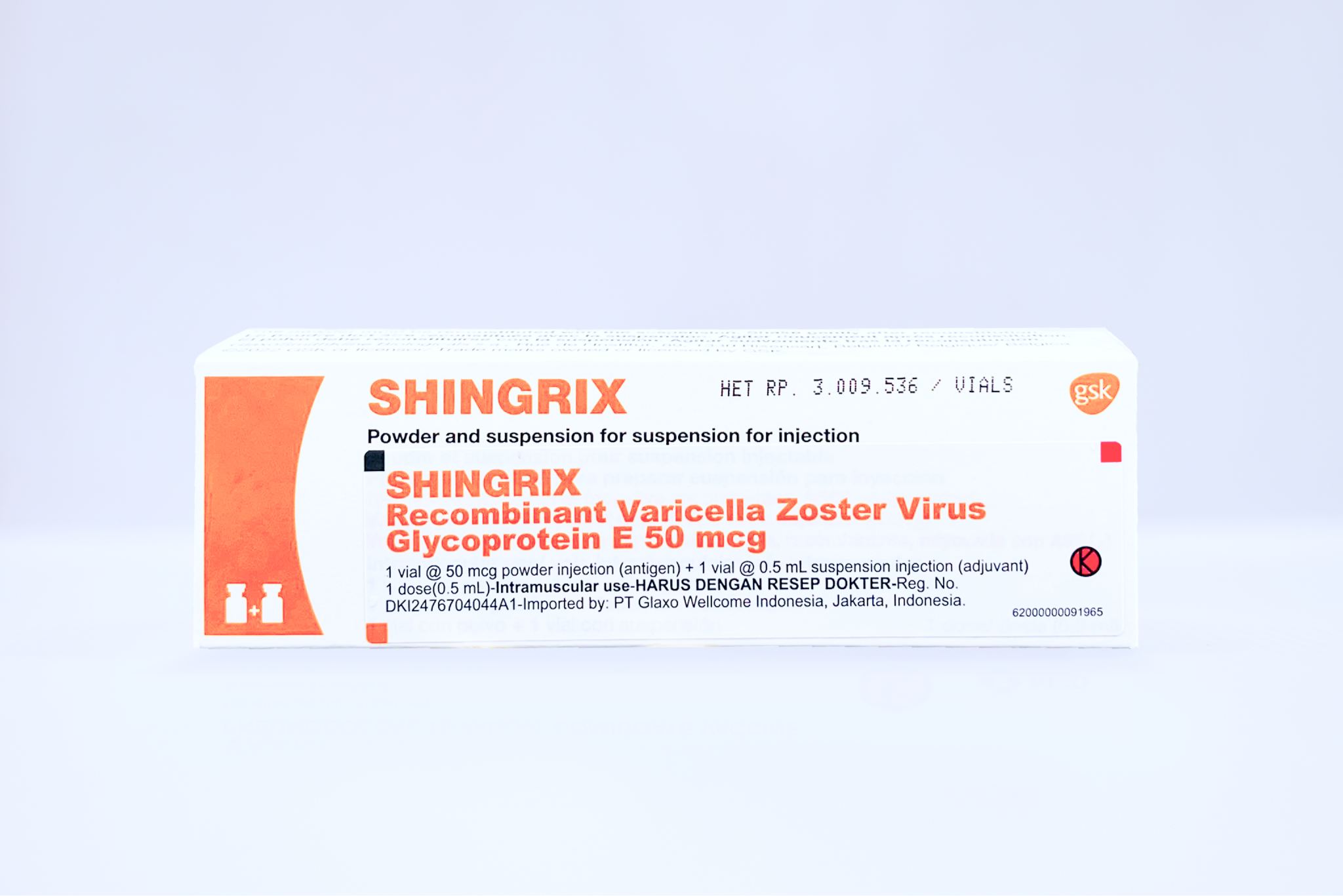 SHINGRIX - Vaksin Herpes Zoster - imuni