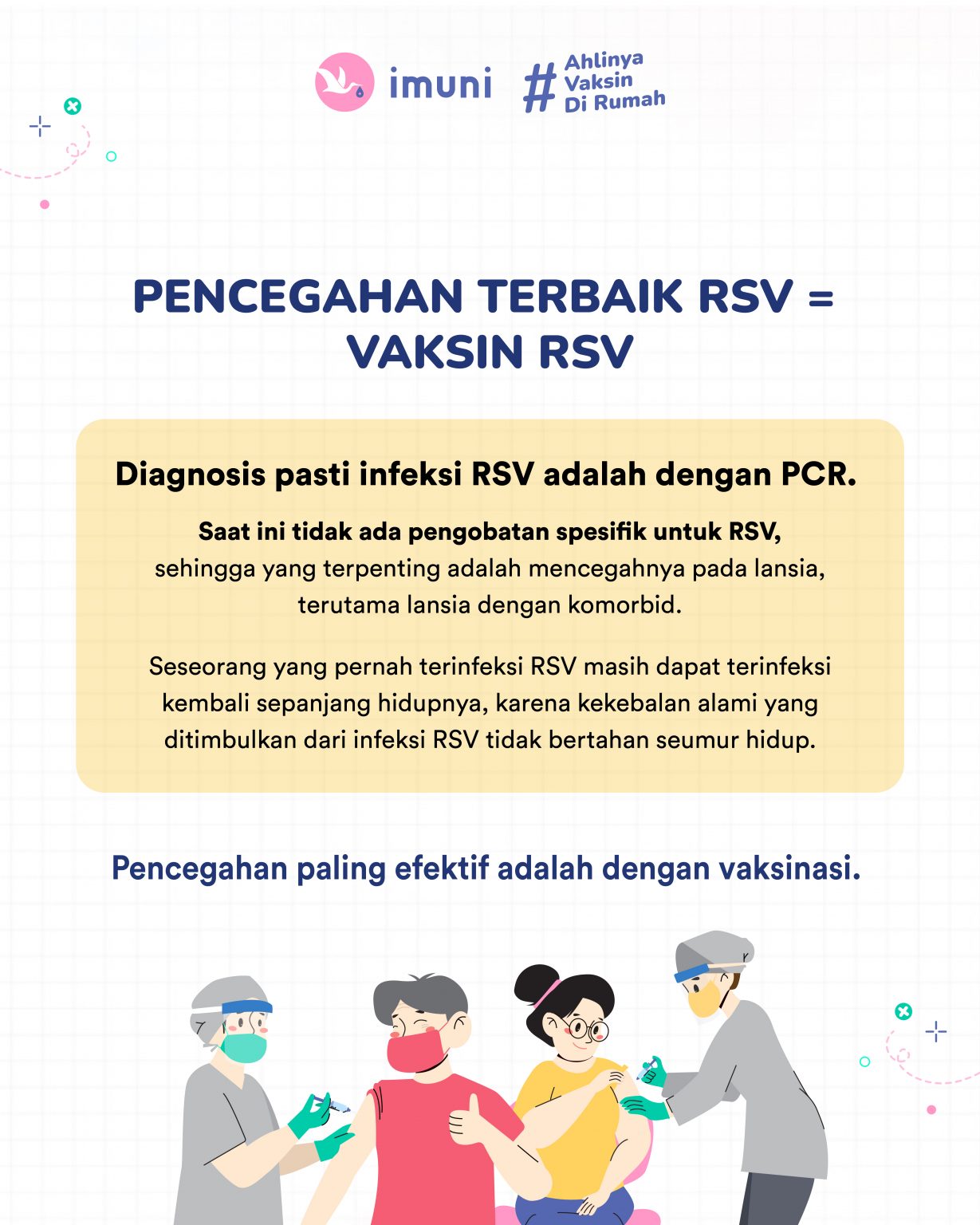 VAKSIN RSV AREXVY SUDAH TERSEDIA DI IMUNI - imuni